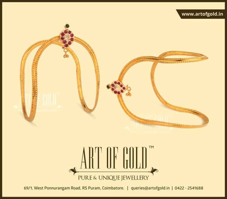 Simple U Vanki | Art of Gold Jewellery, Coimbatore