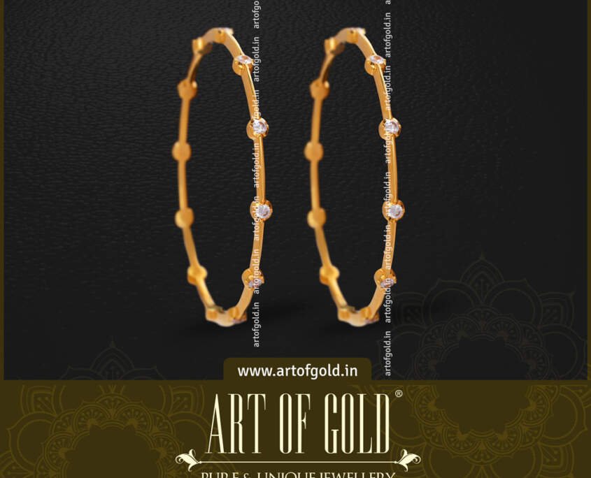 Daily Use & Office Wear Bangles | Art of Gold Jewellery, Coimbatore