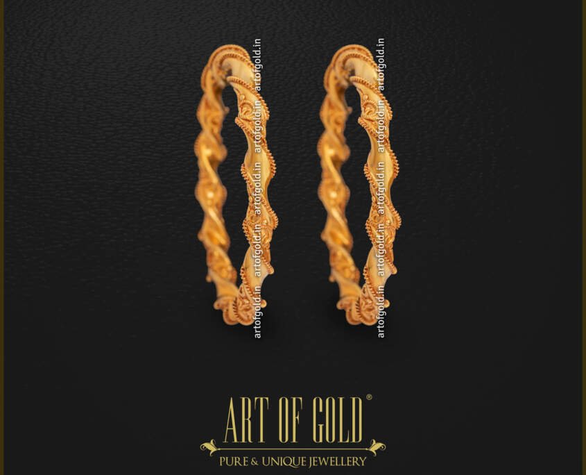 Daily Use & Office Wear Bangles | Art of Gold Jewellery, Coimbatore