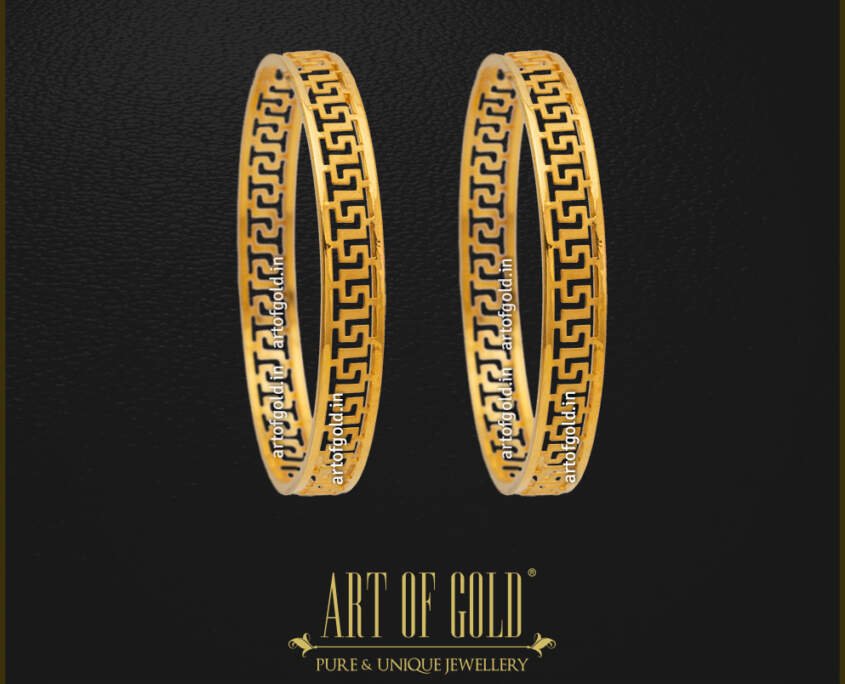 Daily Use & Office Wear Bangles | Art of Gold Jewellery, Coimbatore