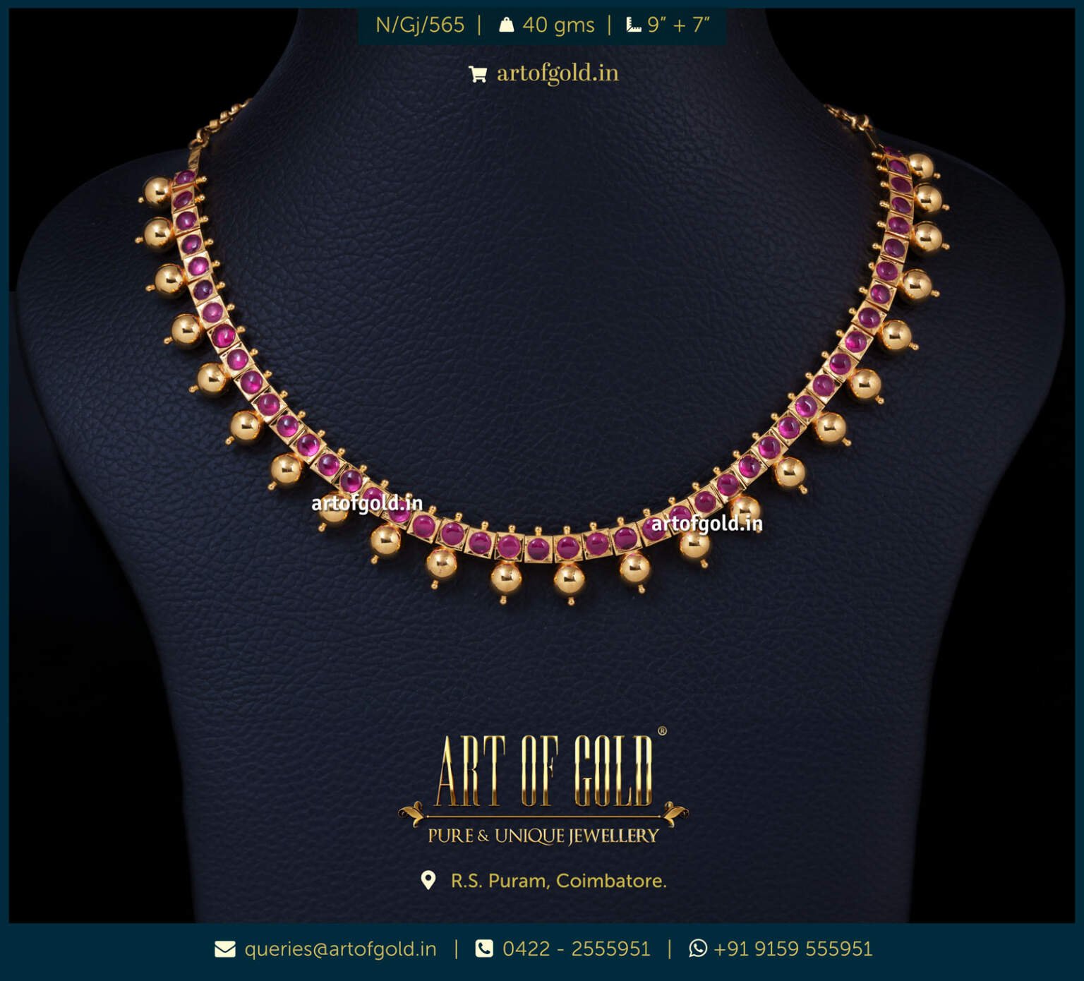 Gold Gejje Addige - Single Row with Stones | Art of Gold Jewellery ...